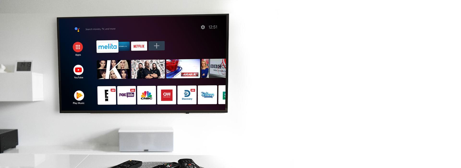Android TV App - Melita Malta