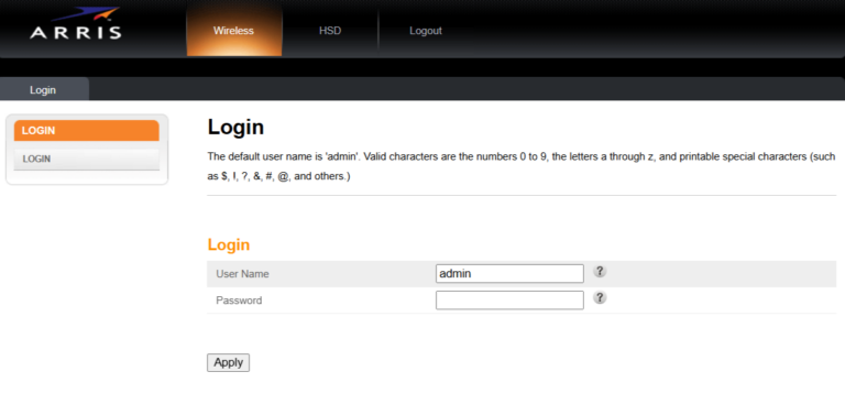Switching On/Off WiFi on the modem Arris TG1652,TG2482 and TG2492 ...